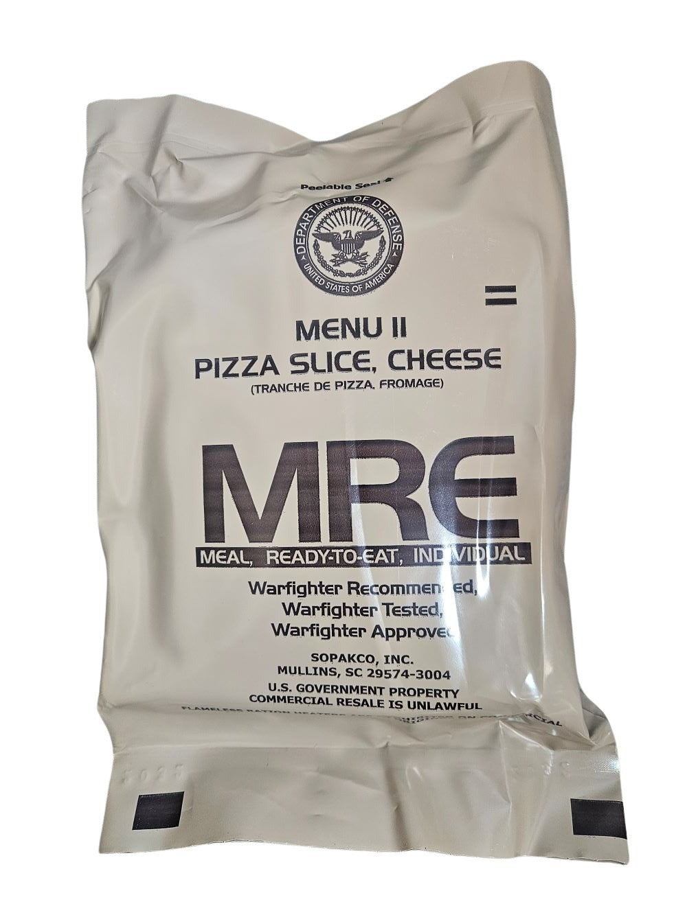 In stock! Meal Ready too Eat [MRE] #11 - Cheese Pizza Slice – Epidemic ...