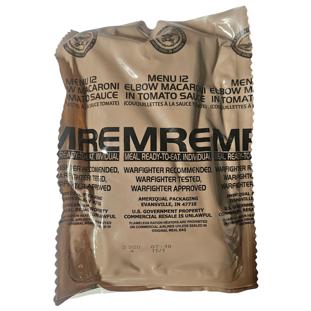 MRE Smooth Peanut Butter – Creamy & Flavorful | Authentic MRE Military ...