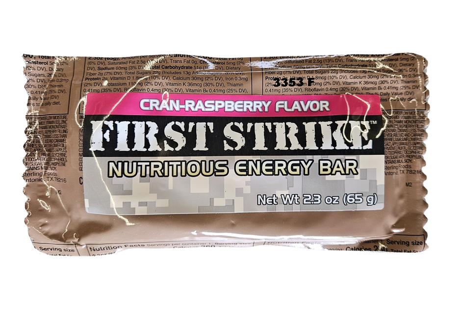 Ration Component - Energy & First Strike Bars – Epidemic Proof