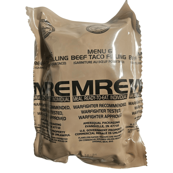 Buy Meals Ready to Eat [MREs] - Single Rations – Epidemic Proof