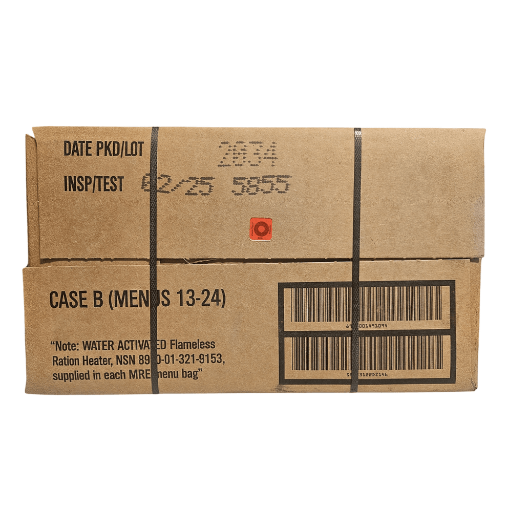 Buy 2025 Meal Ready to Eat [MRE] Cases - Box B – Epidemic Proof