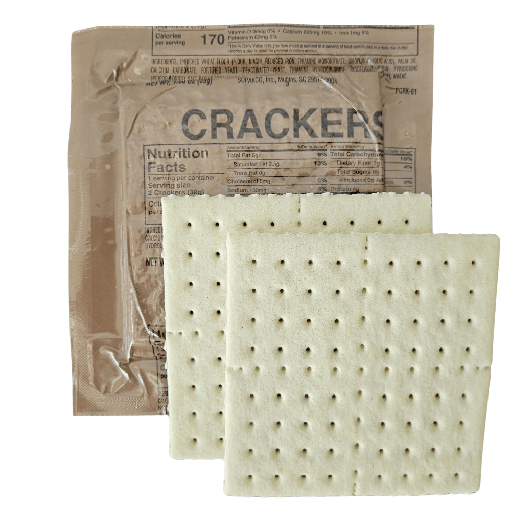 MRE Crackers – Crispy & Salty | Real MRE Snacks in Stock Now – Epidemic ...