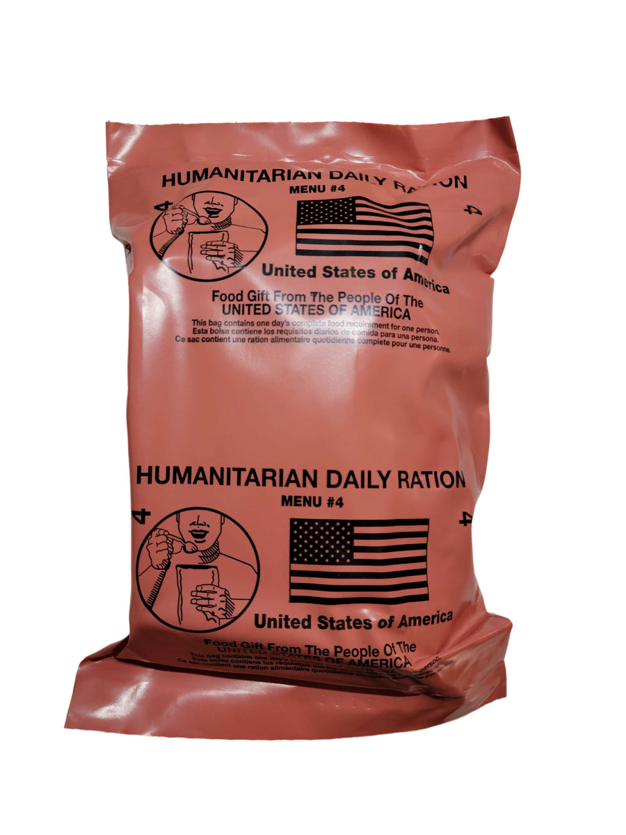 Buy Humanitarian Daily Rations [HDR] - Menu 4 | SURVIVAL SUPPLIES