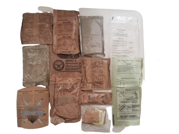 Meal Ready to Eat [MRE] #8 - Meatballs in Marinara in Stock! | SURVIVAL ...