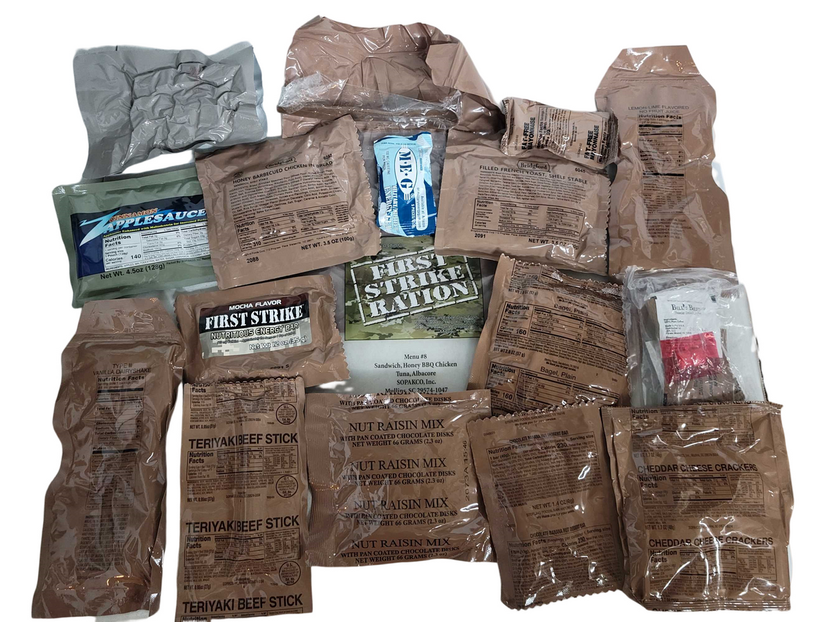 Buy First Strike Ration [FSR] - Menu 8 | SURVIVAL SUPPLIES